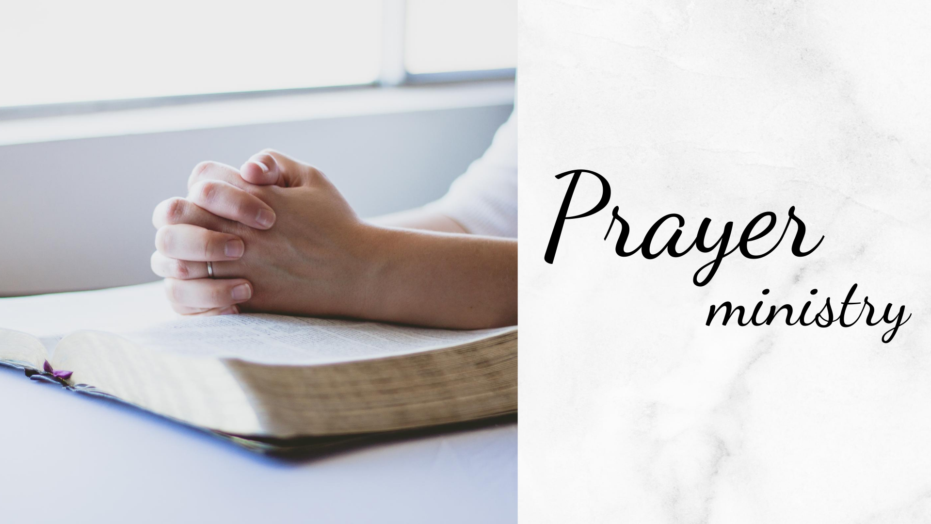 Prayer Ministry | The Rock Community Church
